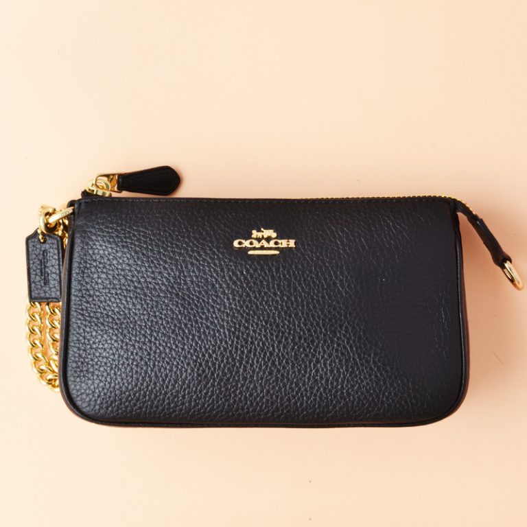 Coach Large Wristlet 19 Black - Averand