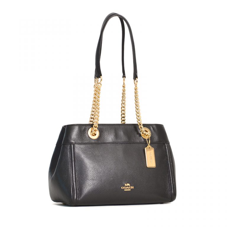 Coach Brooke Chain Carryall Black - Averand