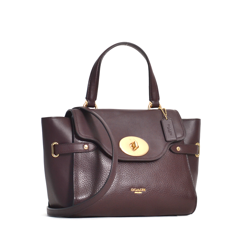 Coach Blake Flap Carryall Oxblood 1 - Averand