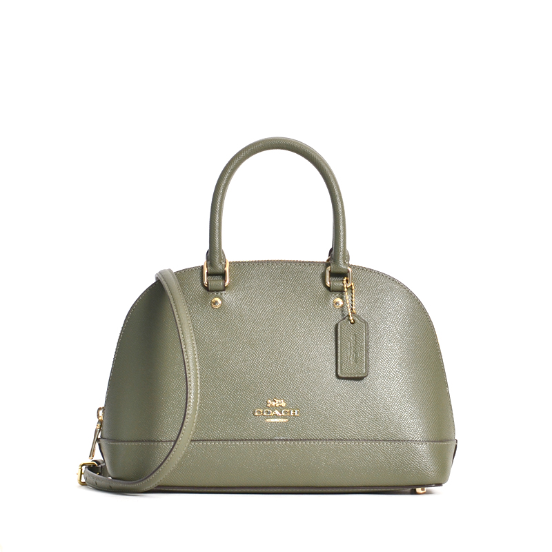 Coach Mini Sierra Satchel Military Green - Averand