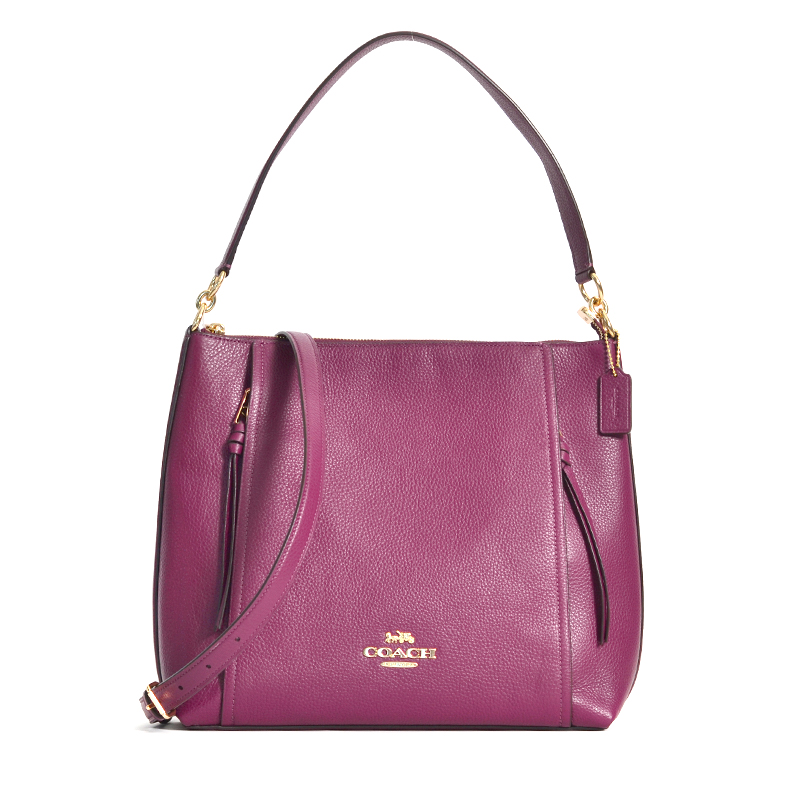 Coach Marlon Hobo Dark Berry Averand