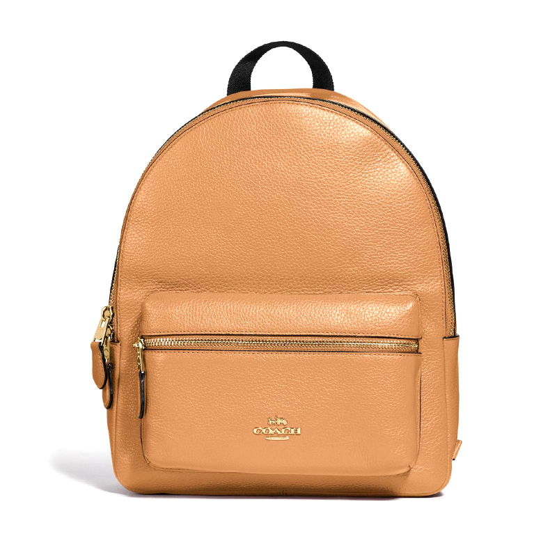 Coach Medium Charlie Backpack Light Saddle - Averand