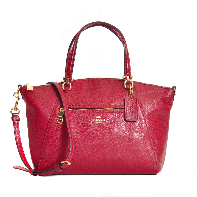 Coach Prairie Satchel Deep Scarlet - Averand
