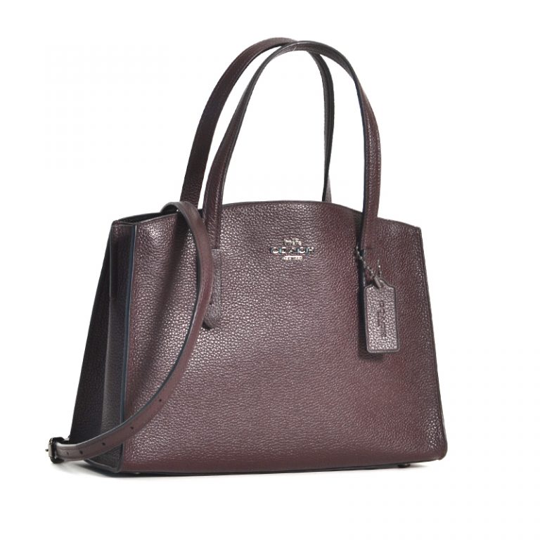 Coach Charlie Carryall 28 Metallic Berry - Averand