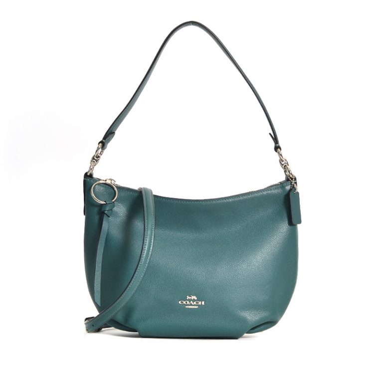 Coach Small Skylar Hobo Dark Turquoise - Averand