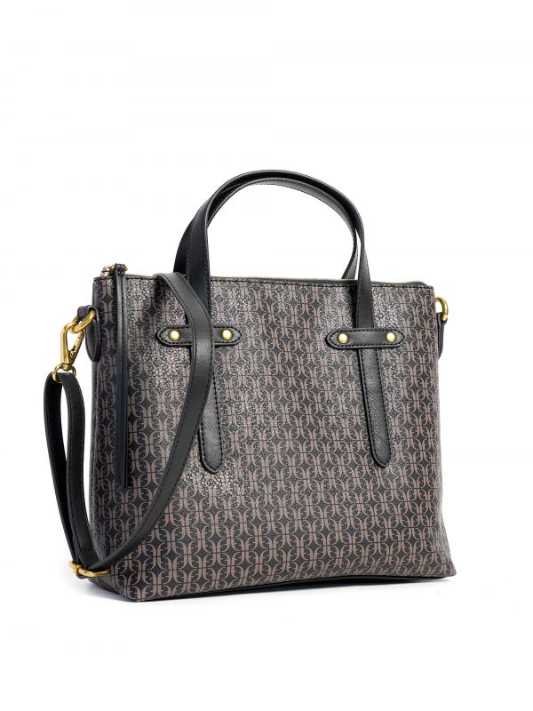 Fossil Felicity Satchel Black Brown - Averand