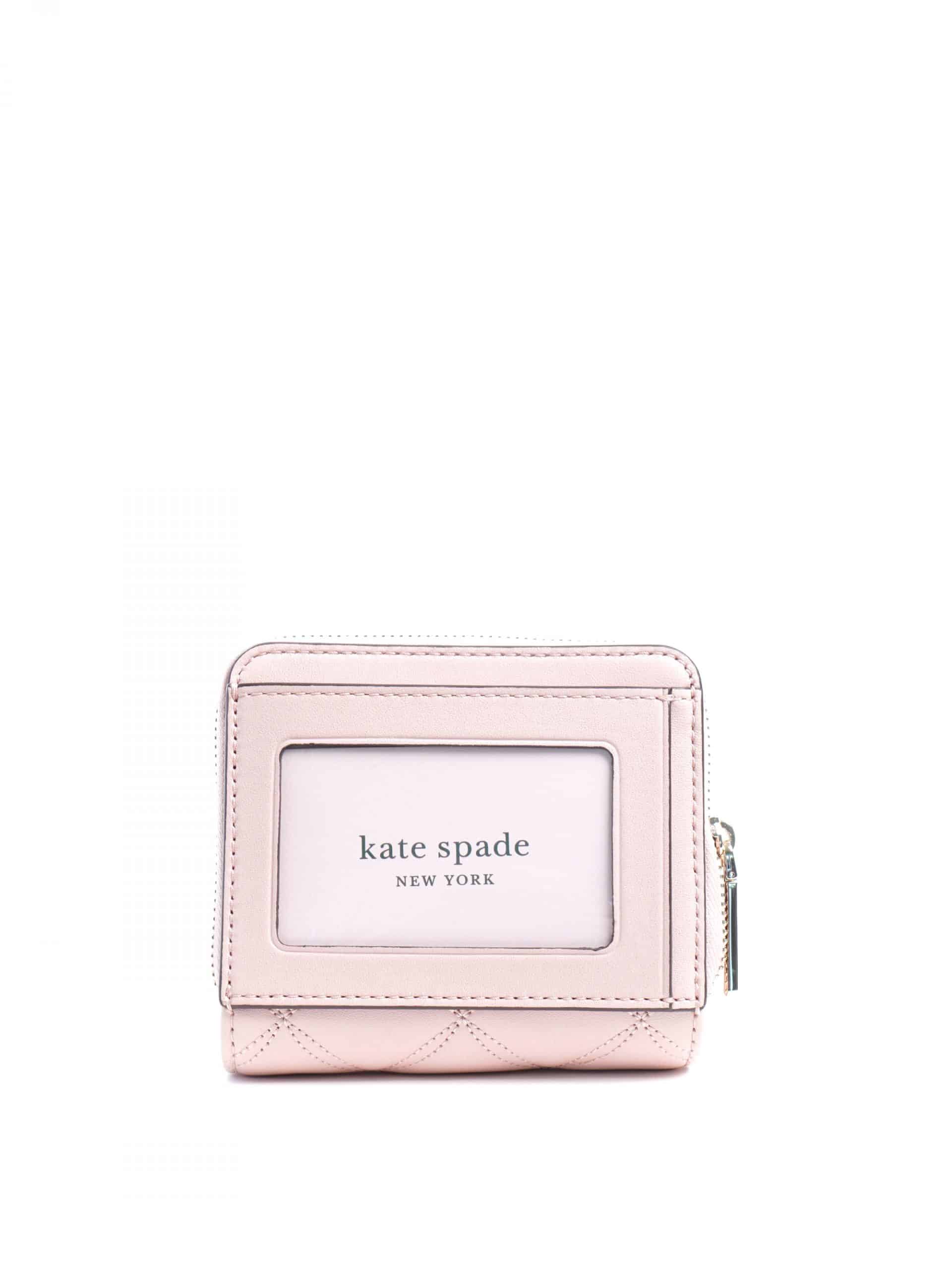 Kate Spade Natalia Small Zip Around Rose Smoke - Averand
