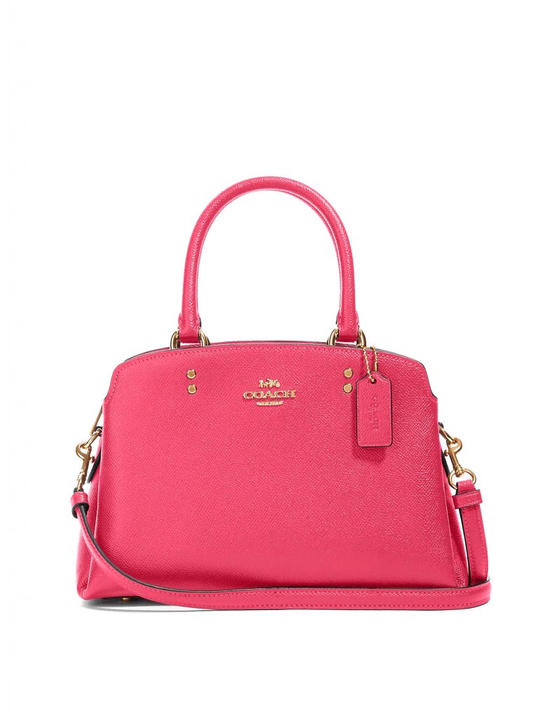 Coach Mini Lillie Carryall Bold Pink - Averand