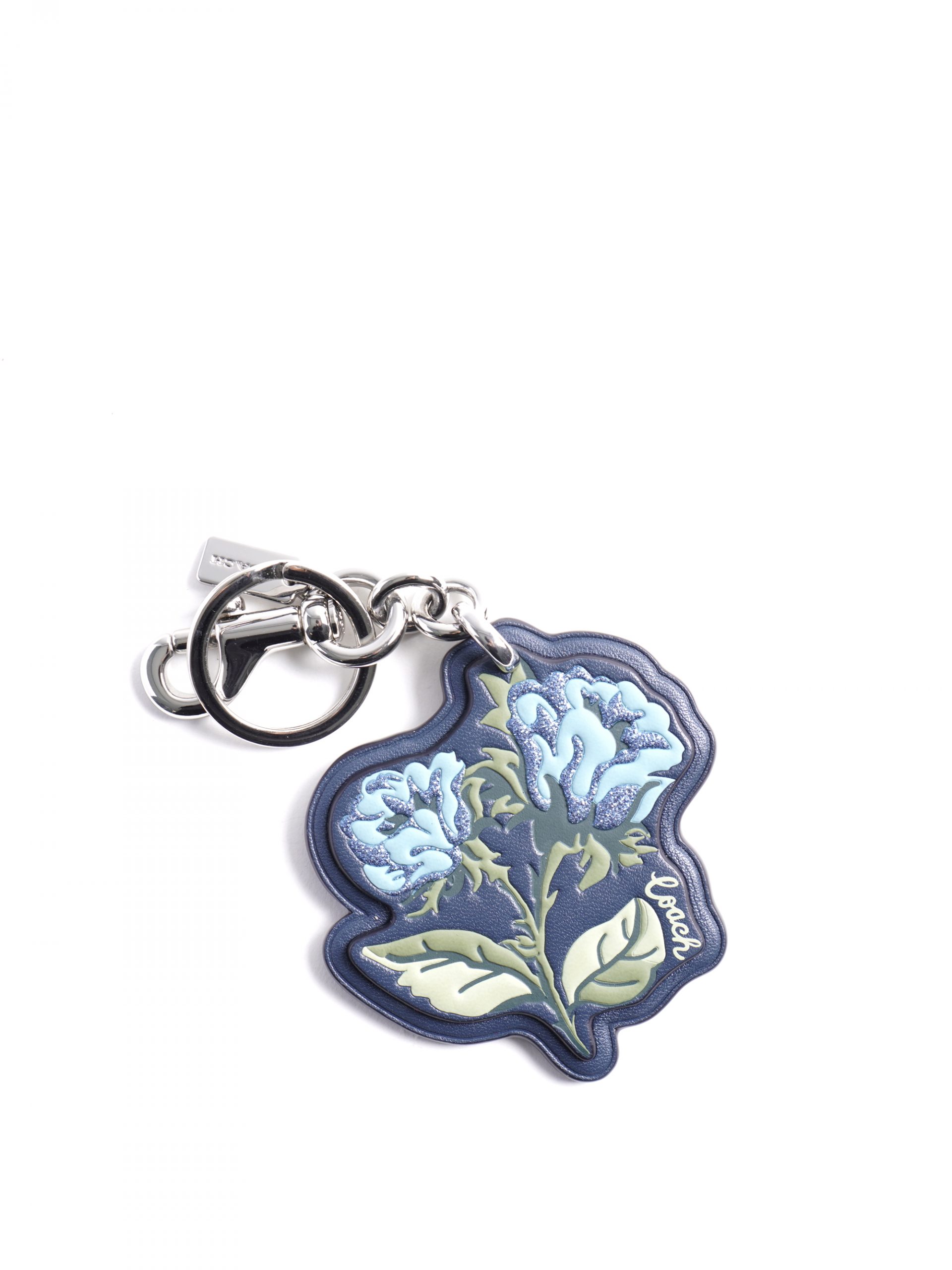 Coach Keychain Rose Denim - Averand