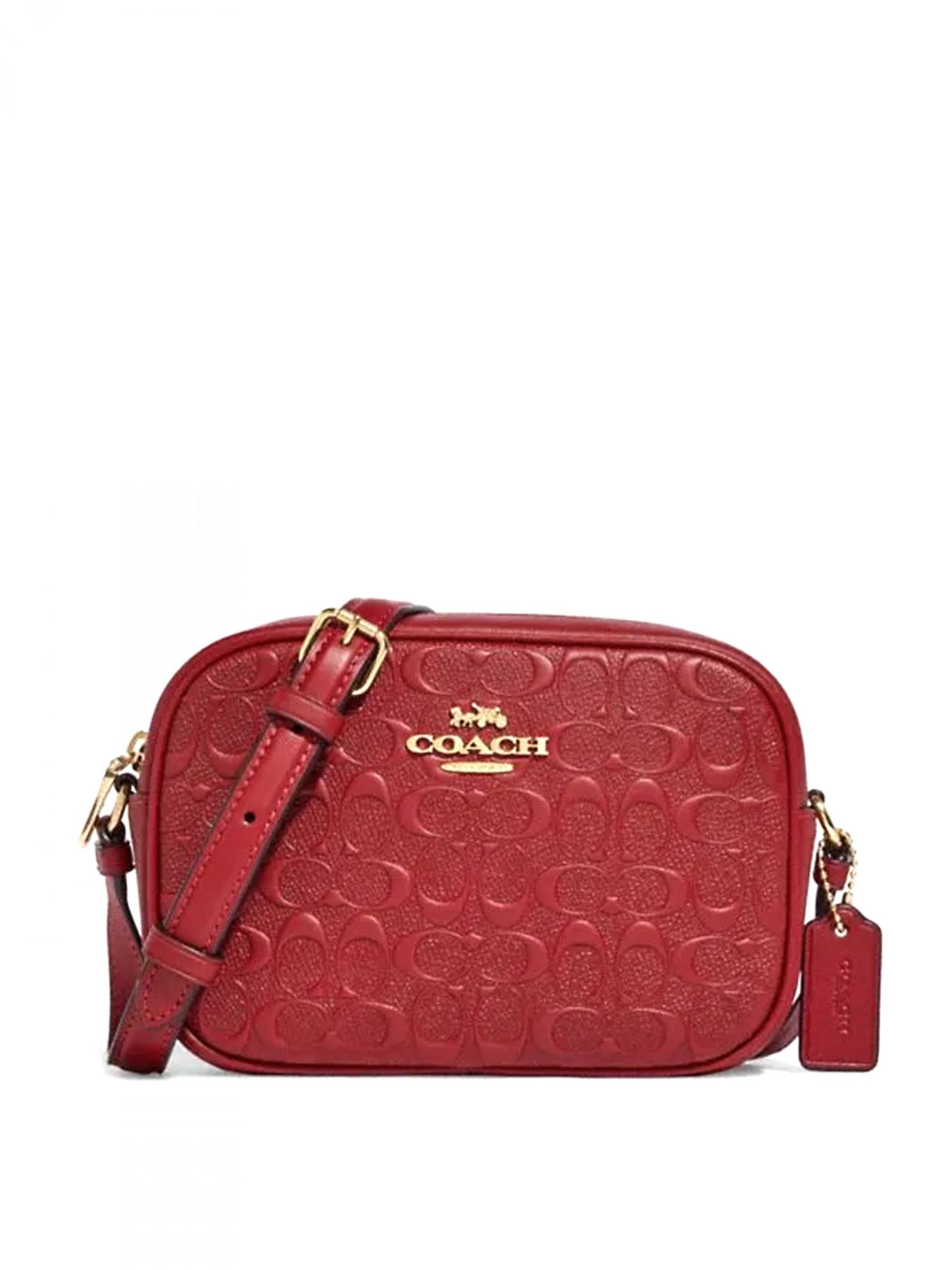Coach Mini Jamie Camera Bag Signature Red - Averand