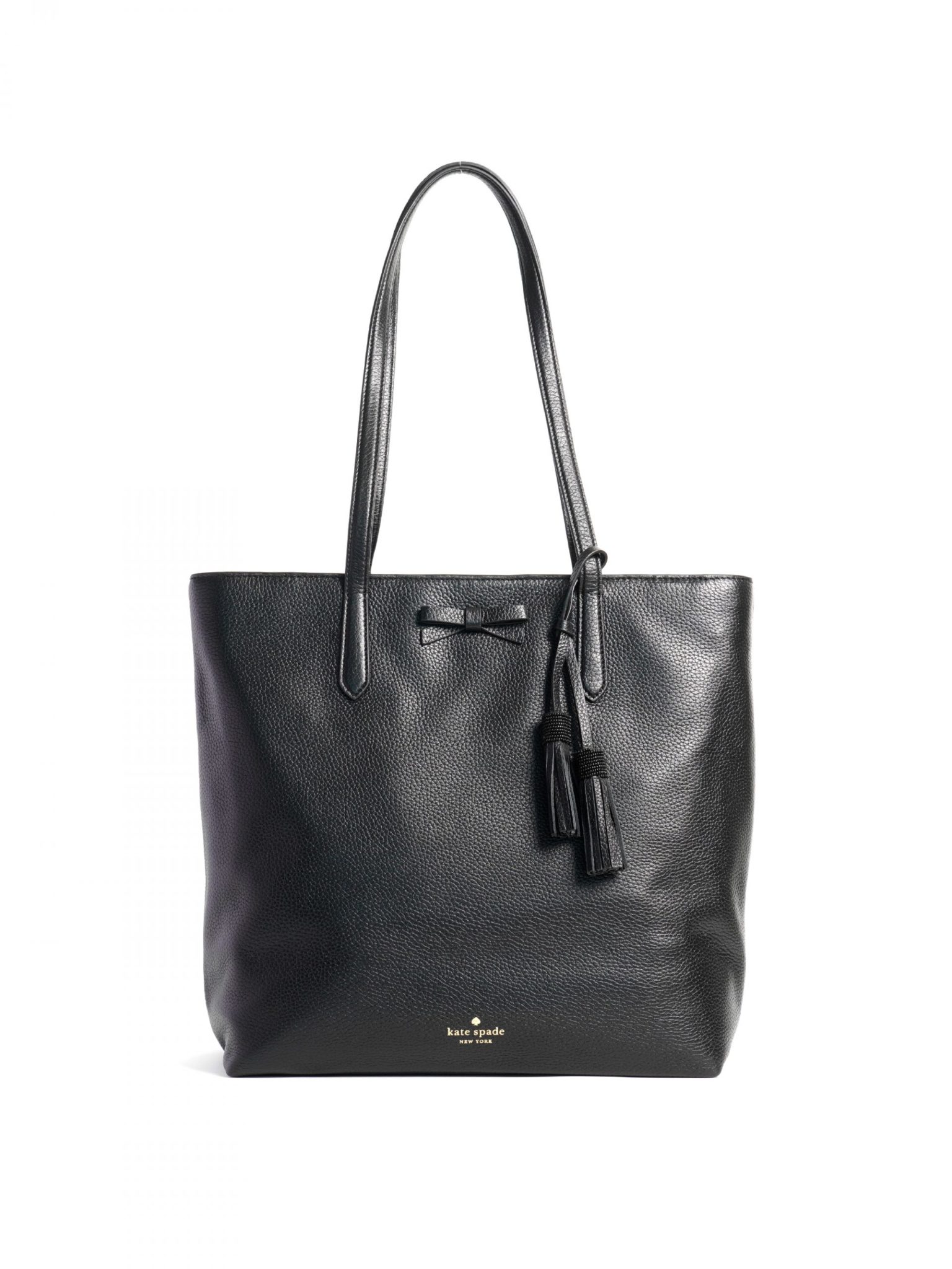 Kate Spade On Purpose Tassel Tote Black - Averand