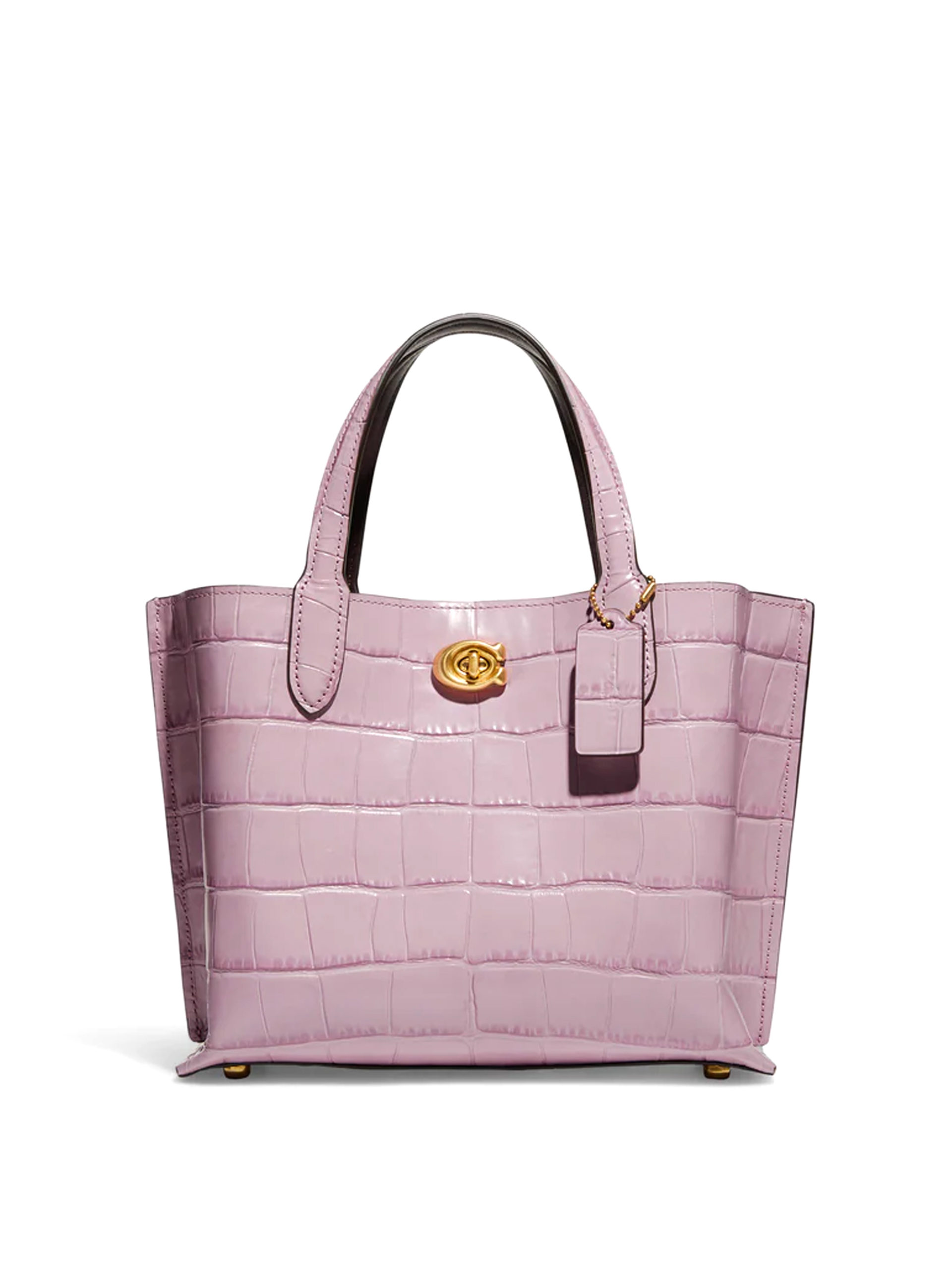 Coach Willow Tote 24 Brass Ice Purple - Averand