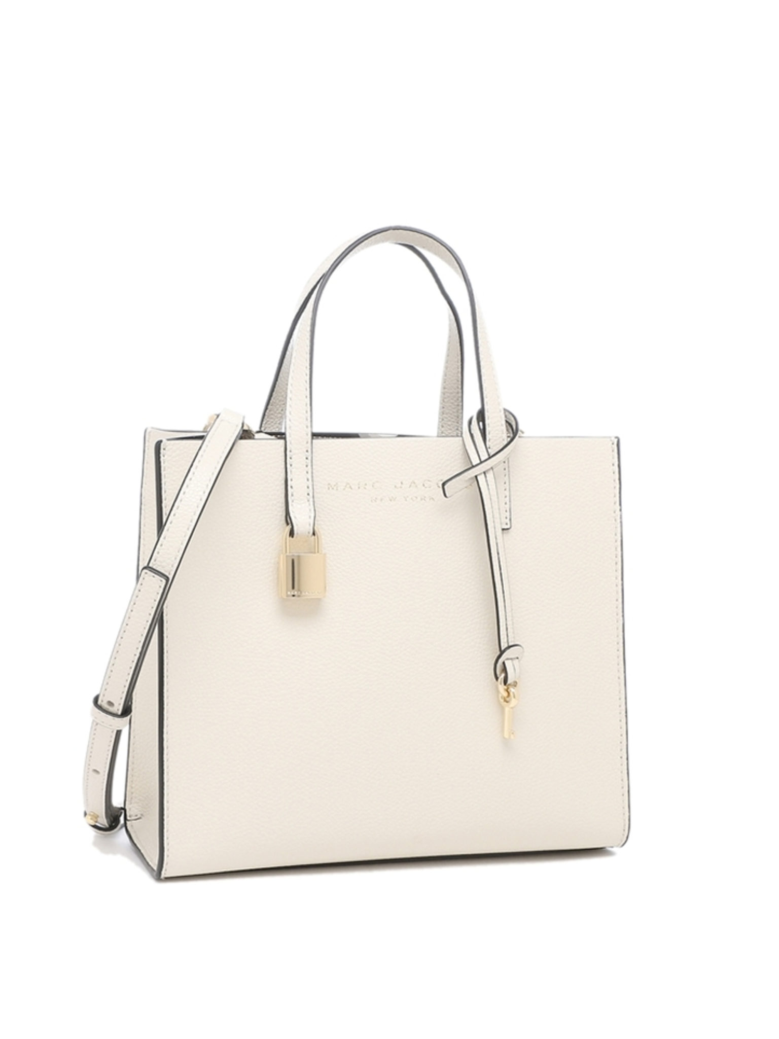 Marc Jacobs Mini Grind Tote Marshmallow - Averand