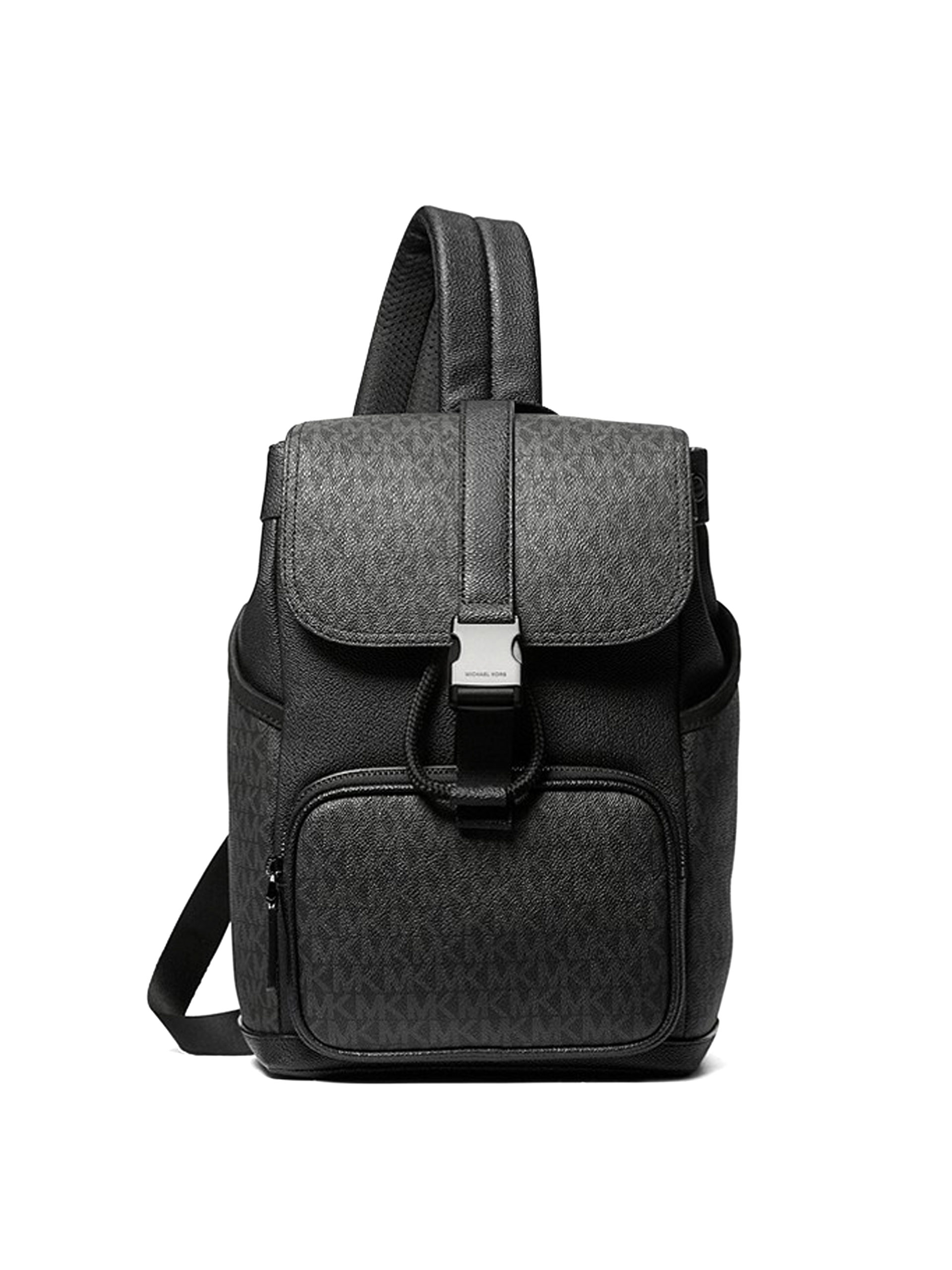 Michael Kors Cooper Sporty Sling Pack Backpack Signature Black - Averand