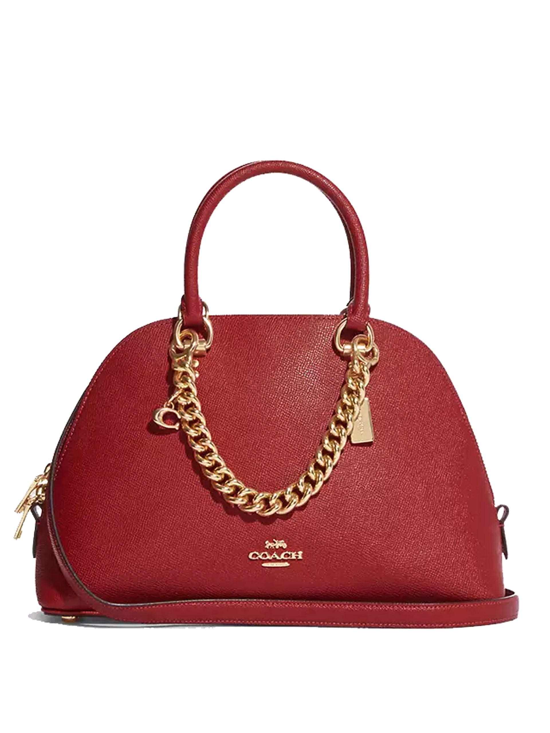 Coach Katy Satchel Red Apple - Averand