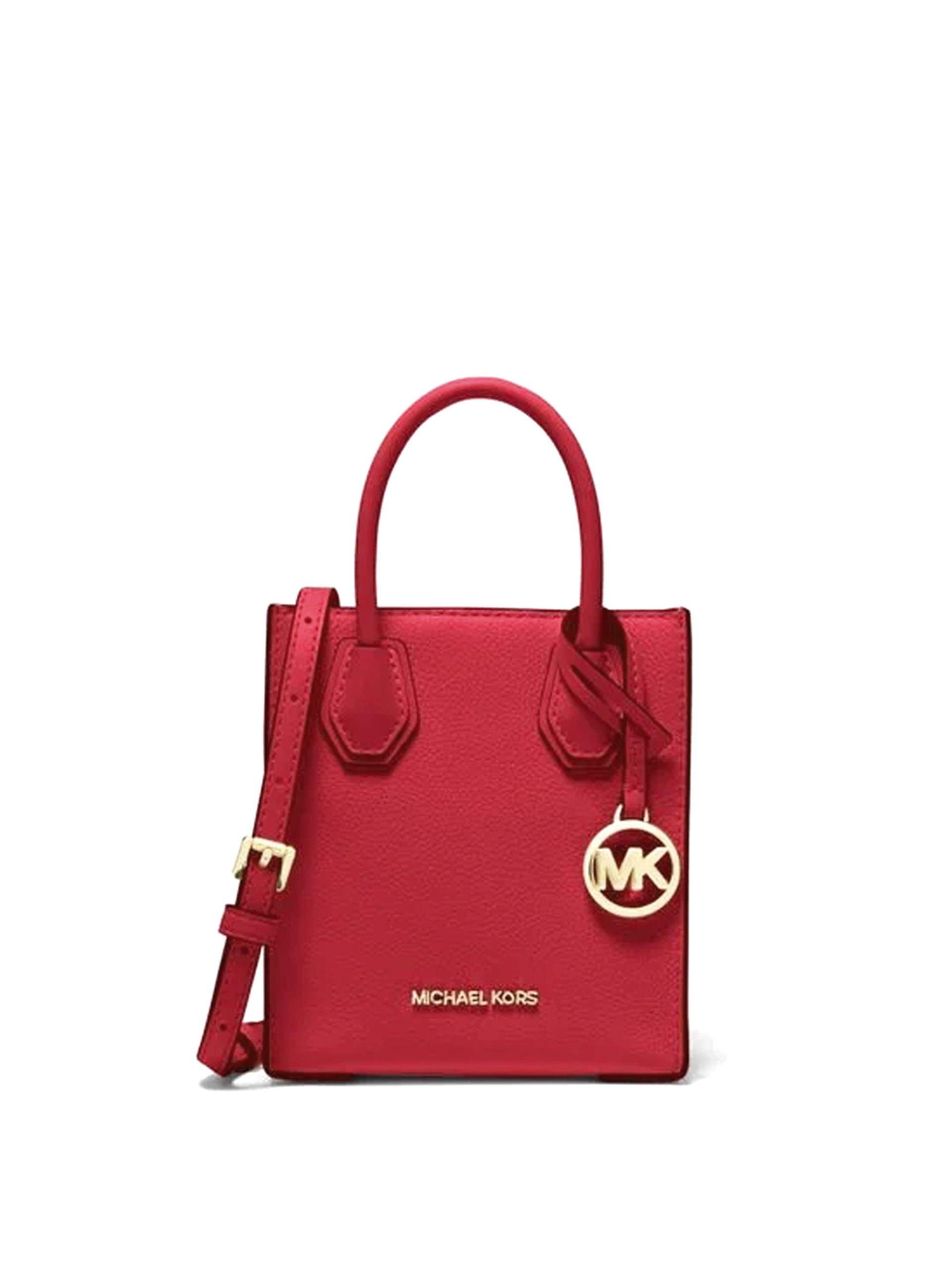 Michael Kors Mercer XS NS Shopper Crossbody Red - Averand
