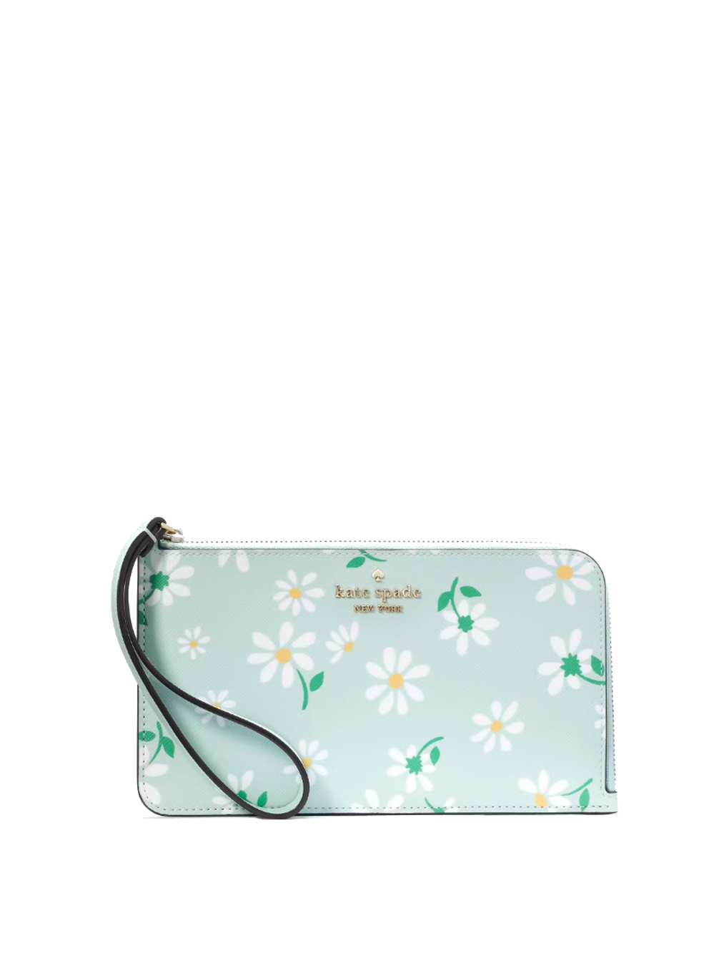 Kate Spade Lucy Medium L Zip Wristlet Daisy Print - Averand